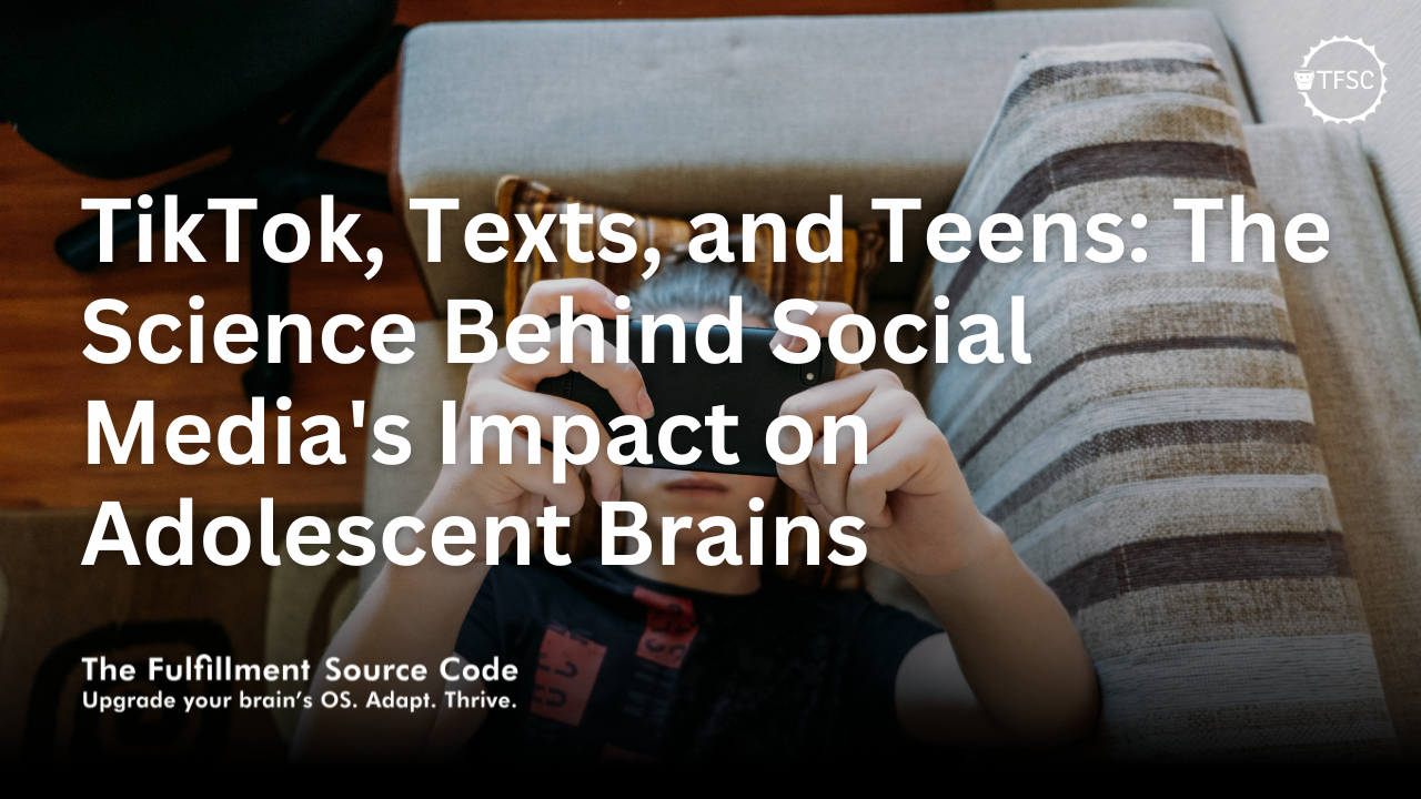 TikTok, Texts, and Teens: The Science Behind Social Media's Impact on ...